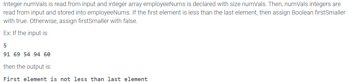 Solved Integer numVals is read from input and integer array | Chegg.com Solved Integer numVals is read from input and integer array | Chegg.com