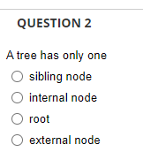Solved A binary tree is a tree in which only binary numbers | Chegg.com