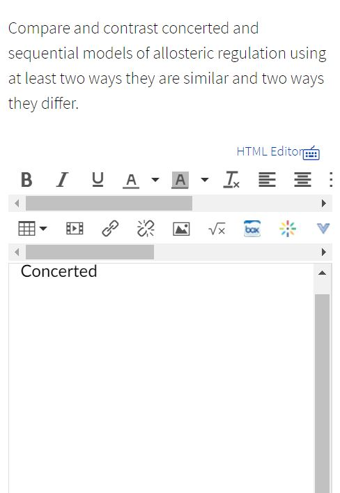 Solved Compare and contrast concerted and sequential models | Chegg.com