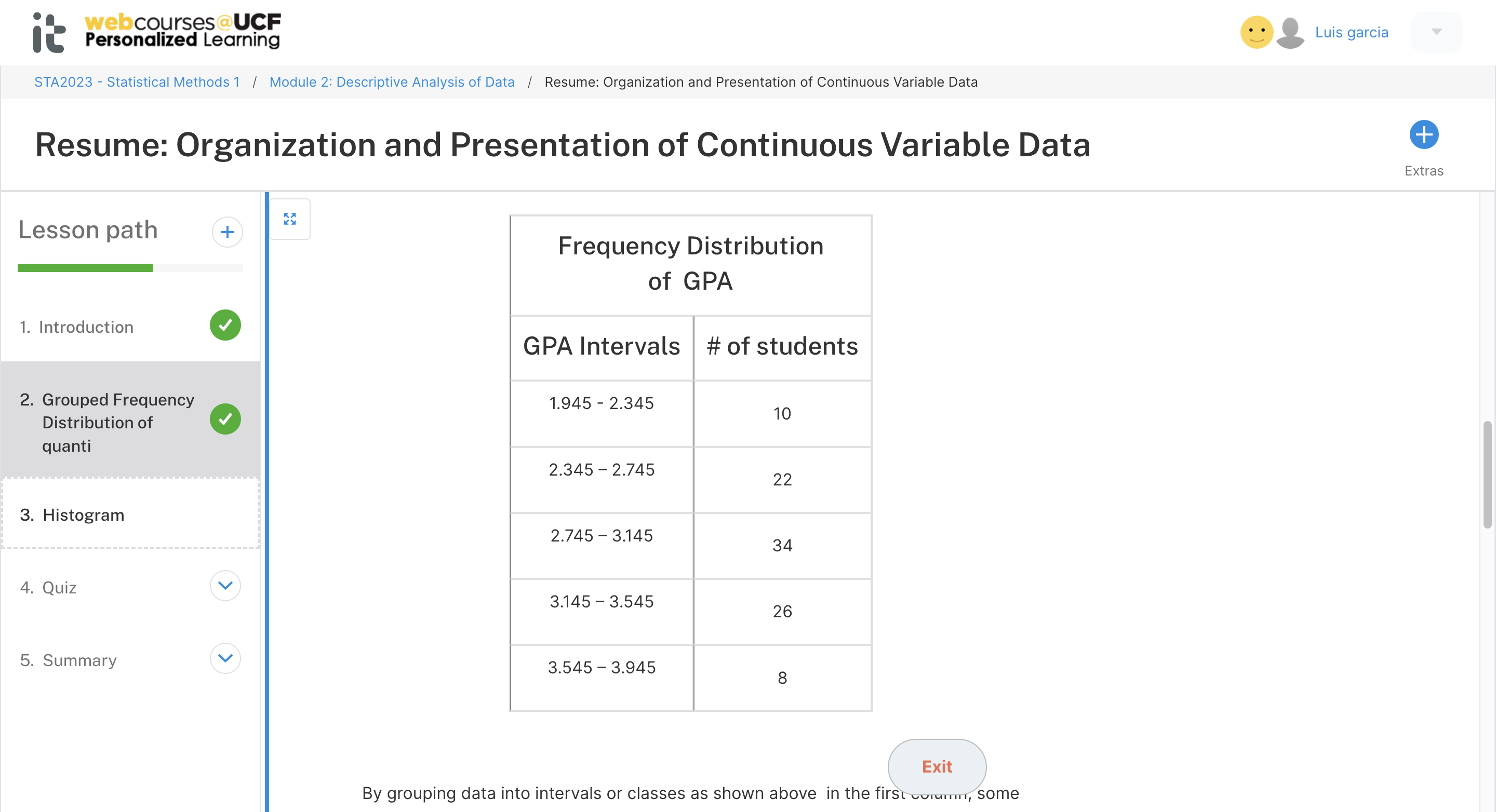 How do I solve this?By grouping data into intervals | Chegg.com