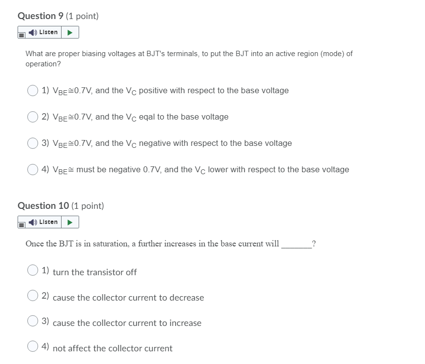 Solved Find the collector voltage vc for the circuit shown | Chegg.com