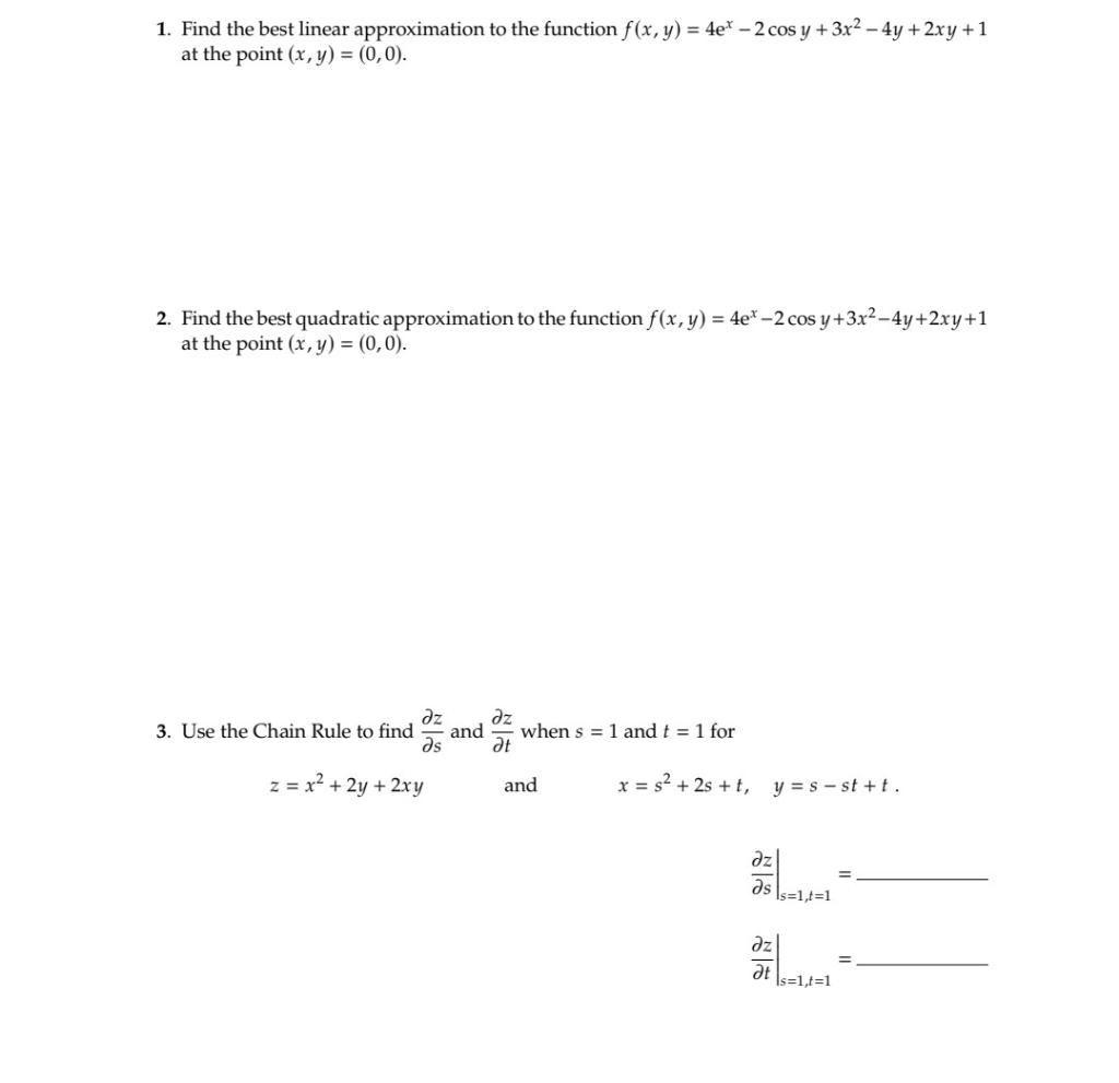 Solved could you help me with questions 2 and 3 please I | Chegg.com