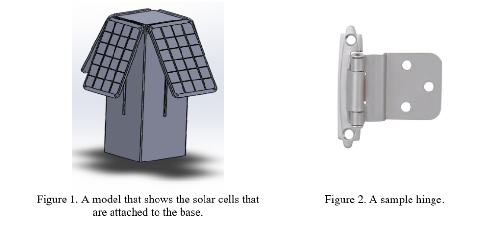 Design a mechanism that is able to rotate a solar | Chegg.com
