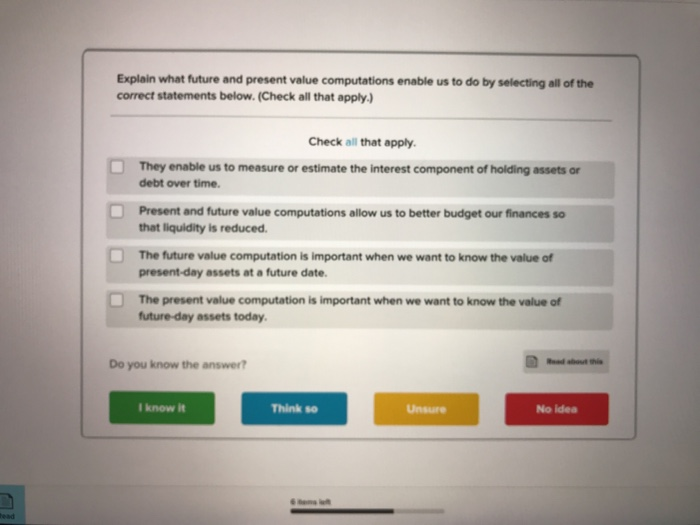 Solved Explain what future and present value computations | Chegg.com