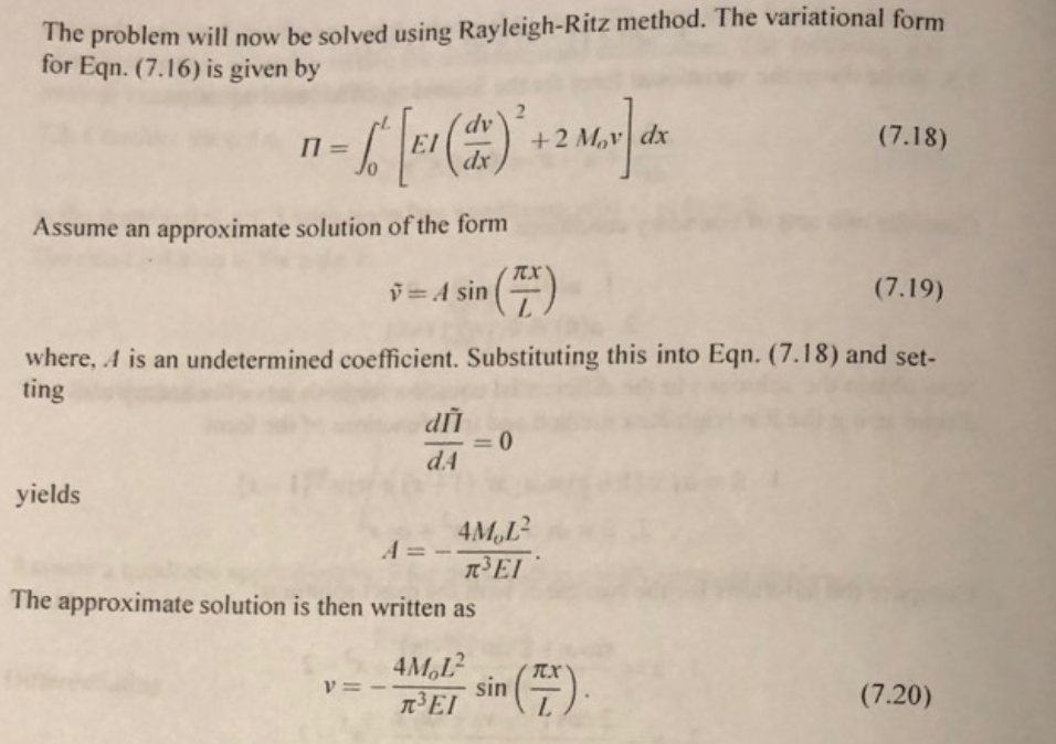 Solved 7.8. Consider the problem discussed in Example 7.6. | Chegg.com
