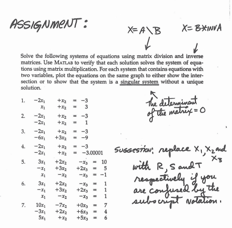 Solved Only do the MATLAB part of all equations along with | Chegg.com