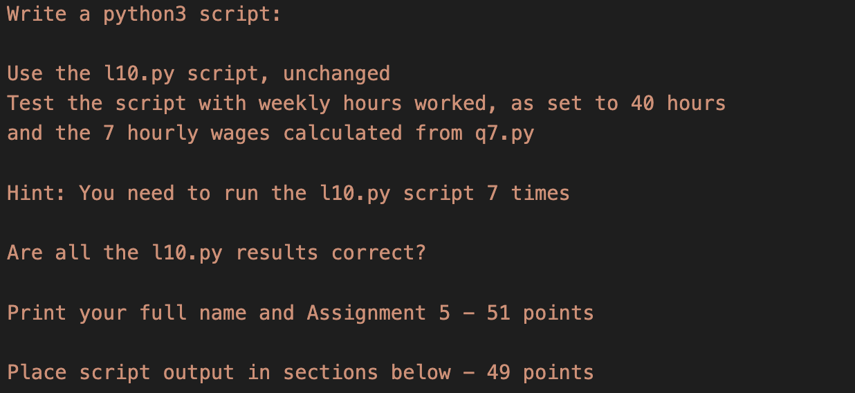 Write A Python3 Script Use The 110py Script 3538