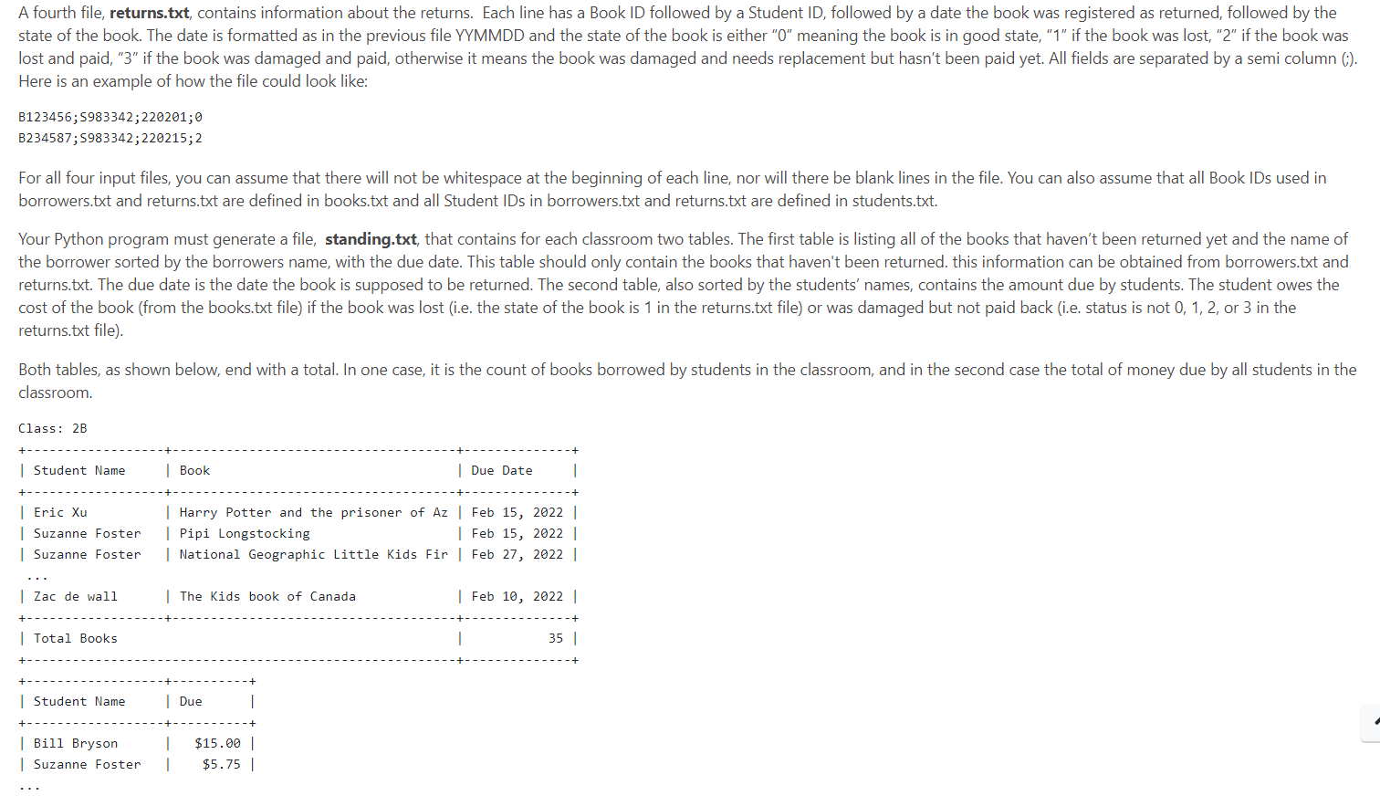 Solved Problem: Data Processing An acquaintance of yours, a | Chegg.com