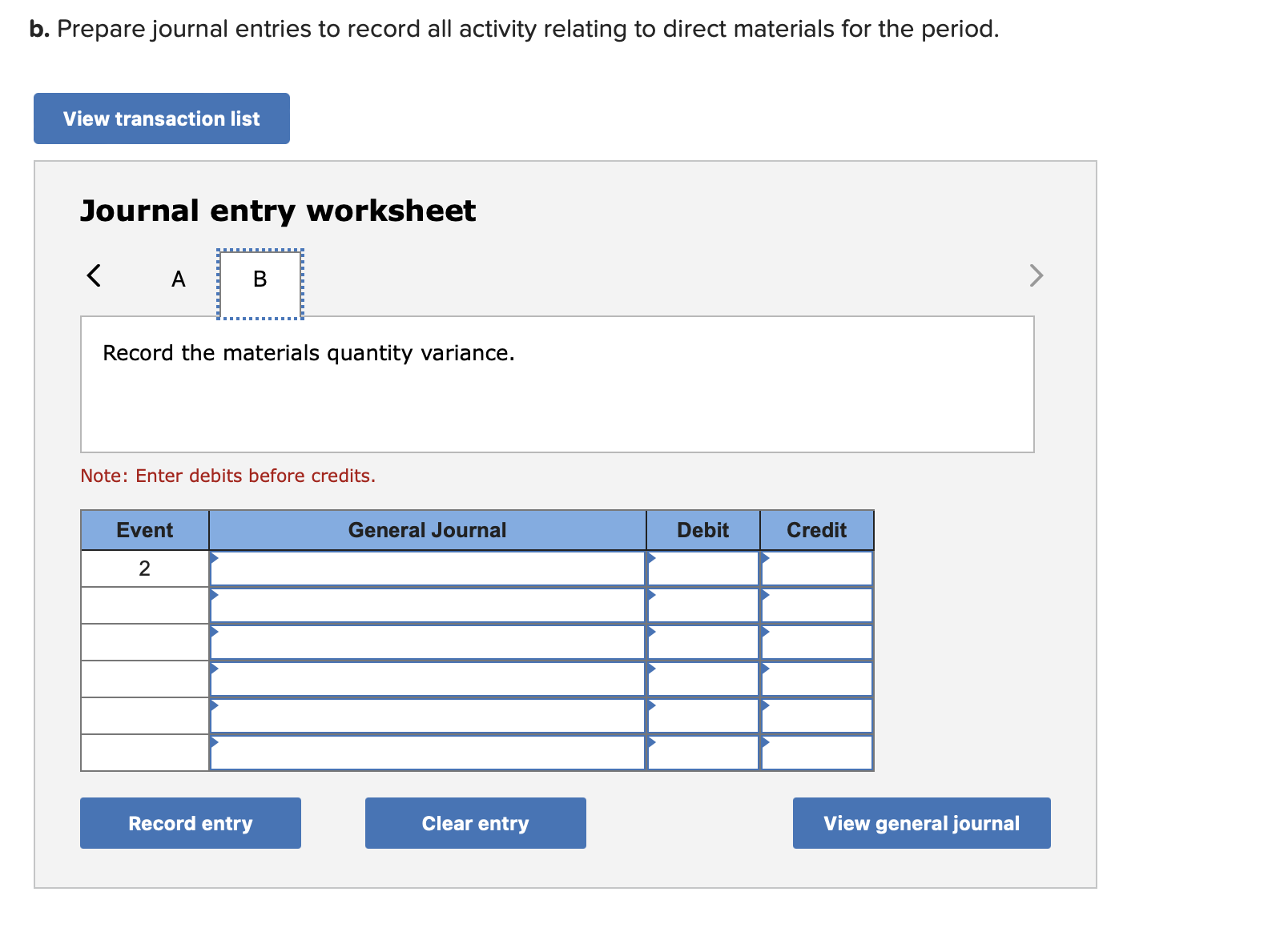 Solved b. Prepare journal entries to record all activity | Chegg.com