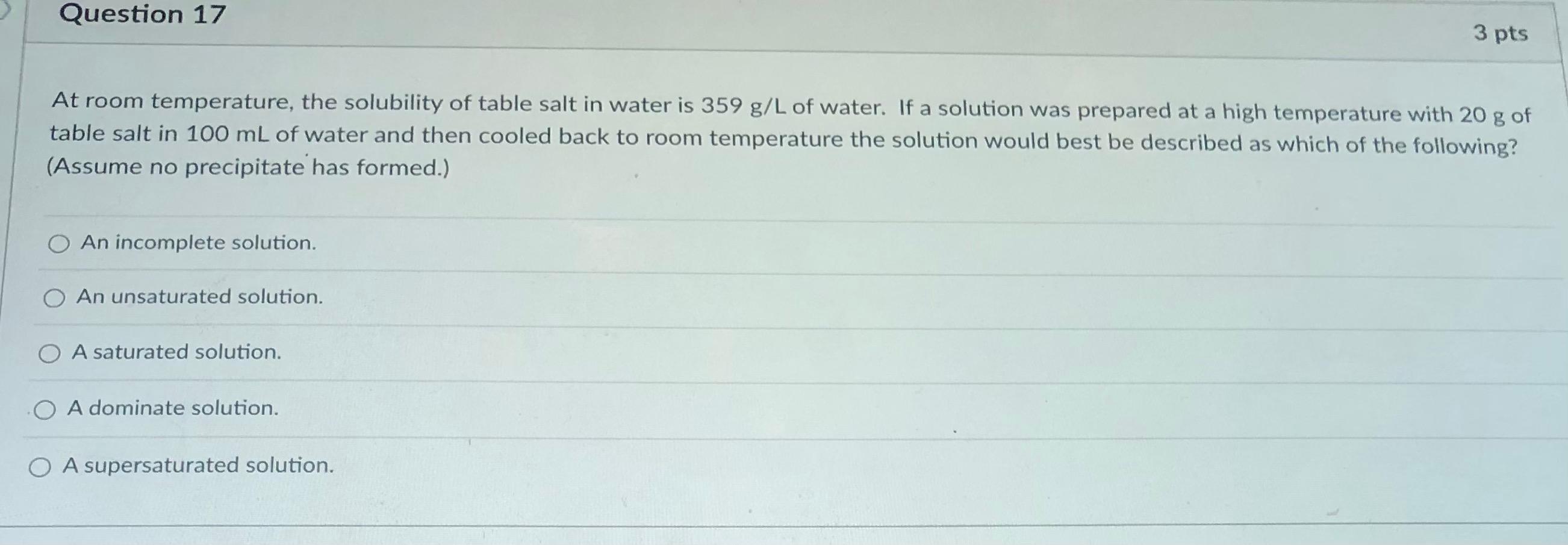 Solved (Assume no precipitate has formed.) An incomplete | Chegg.com