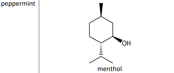 Solved 4. a) The hyacinth and peppermint fragrance compounds | Chegg.com