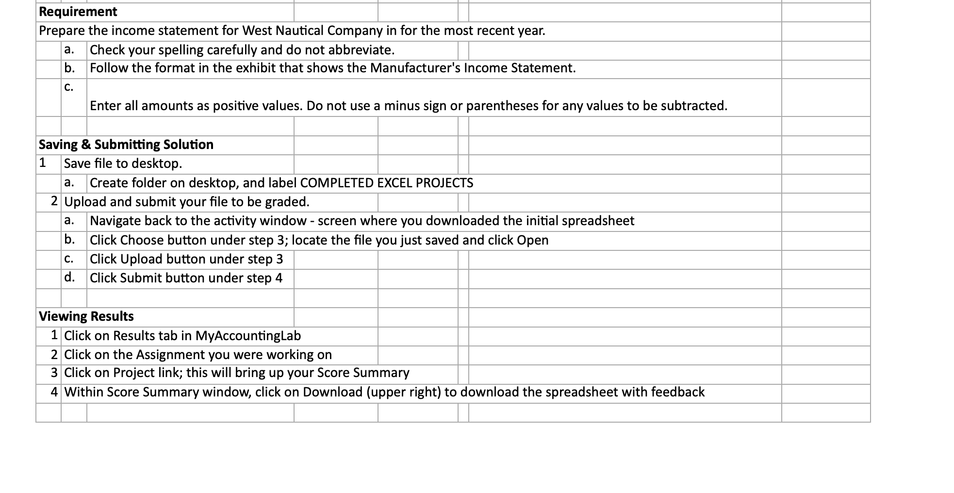 Solved Grader - Instructions Accounting 2019 Project BT6e | Chegg.com