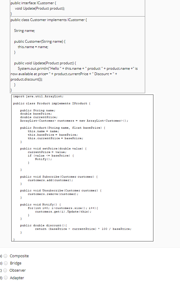 Solved 20- Following code implementation is given to you. | Chegg.com