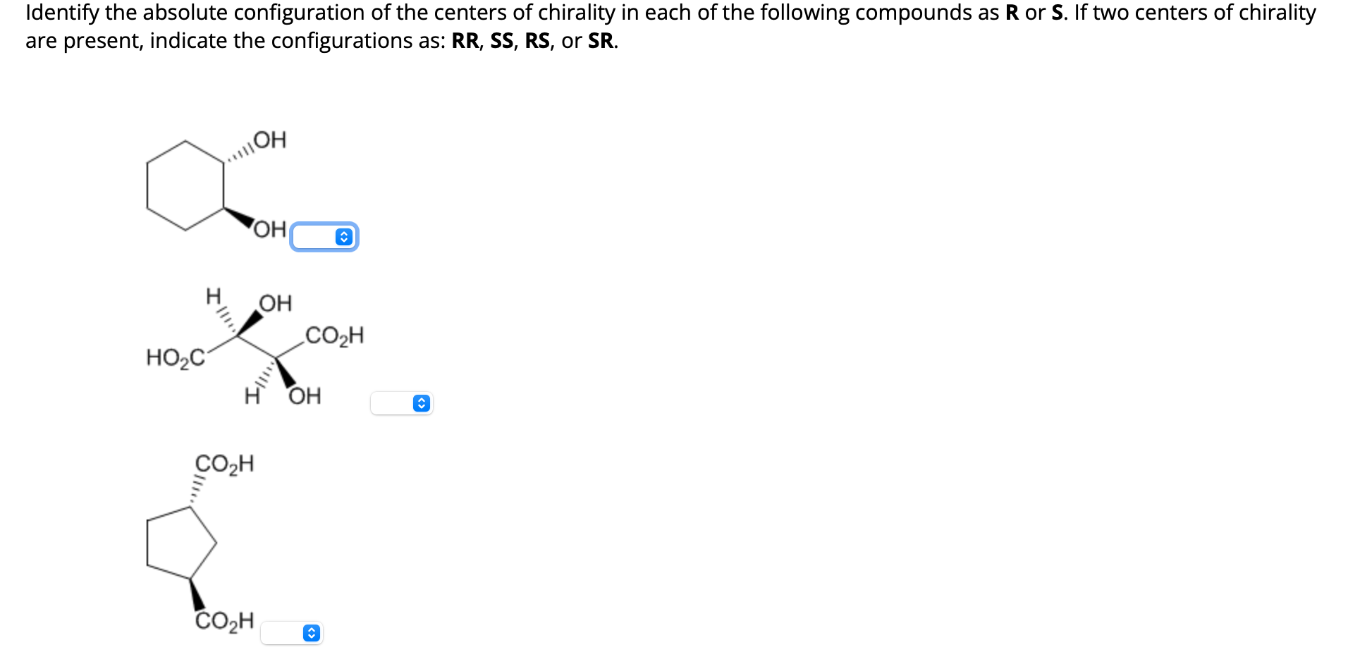 Solved Identify the absolute configuration of the centers of | Chegg.com