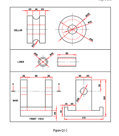 Solved Drawing requirements: All drawings are to be drawn in | Chegg.com