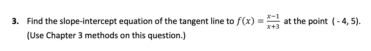 Solved Chapter 3 methods are include Derivative of a | Chegg.com
