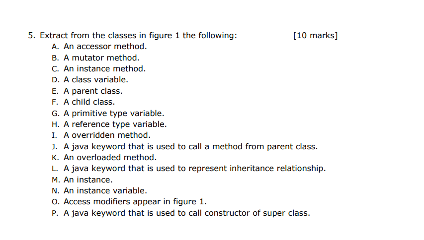 Solved Use the below code as shown in figure 1 to answer the | Chegg.com