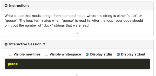 Solved Instructions Write a loop that reads strings from | Chegg.com