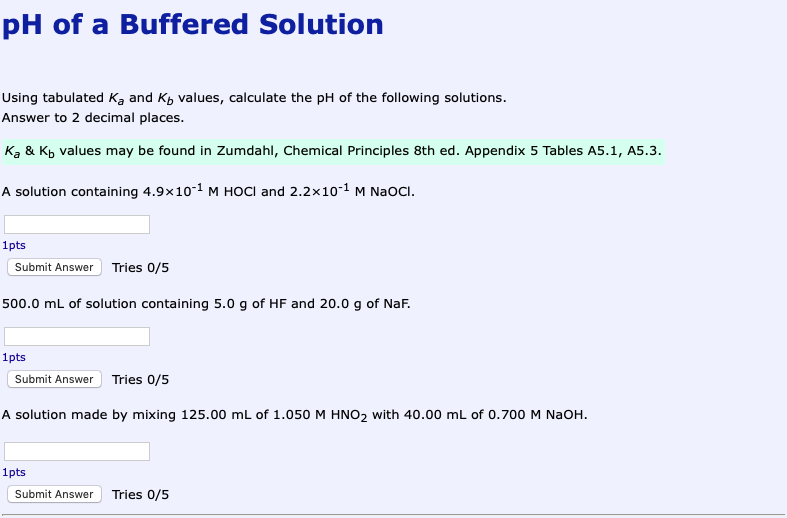 Solved and Reduction Potentials Table A5.1 K, for Some | Chegg.com