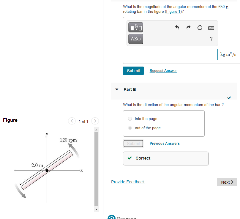 Solved What is the magnitude of the angular momentum of the | Chegg.com