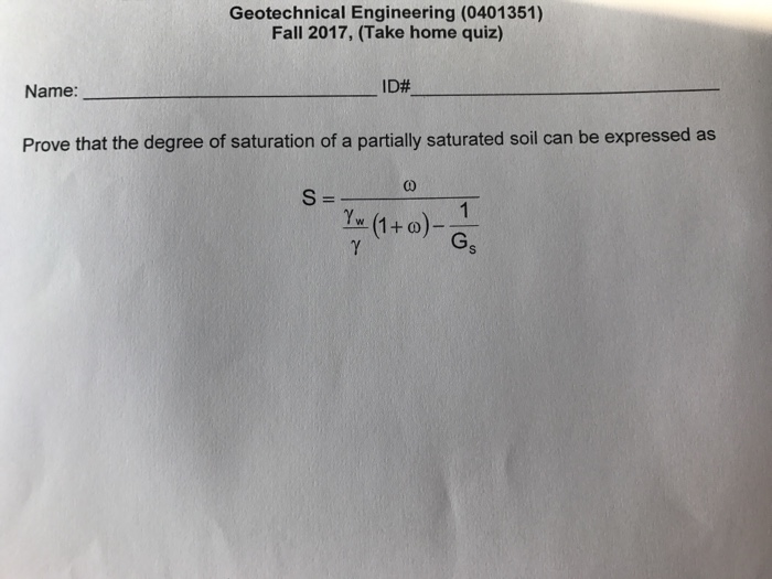 Solved Prove that the degree of saturation of a partially | Chegg.com