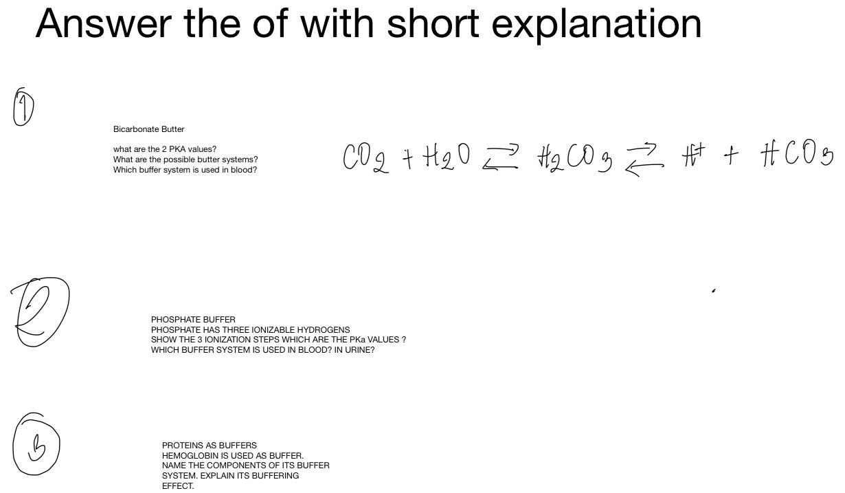 Solved Answer The Of With Short Explanation 1 [