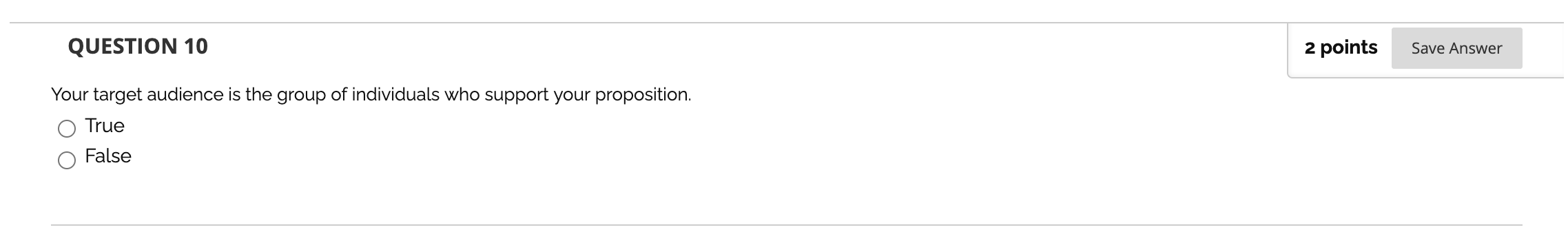 Solved Question 1 2 Points Save Answer Propositions Of Fact 4096