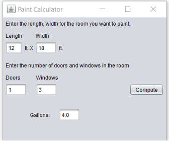Solved ****JAVA PROGRAM**** Create a GUI application that | Chegg.com