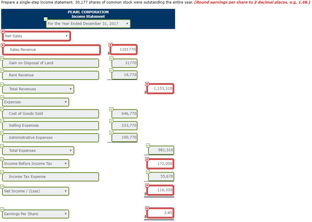 Solved Presented below is the trial balance of Pearl | Chegg.com