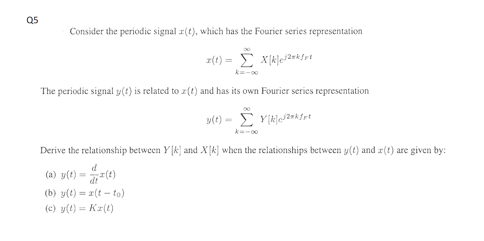 Solved Consider the periodic signal x(t), which has the | Chegg.com