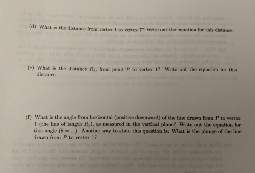 Solved Part 1: Reviewing the distance formula 1. (20 points) | Chegg.com