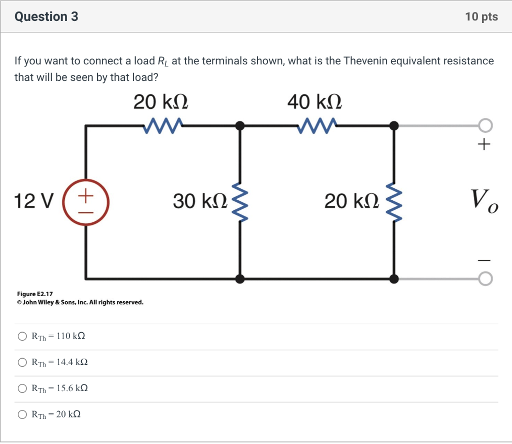Solved Question 3 If f you want to connect a load R₁ at the | Chegg.com