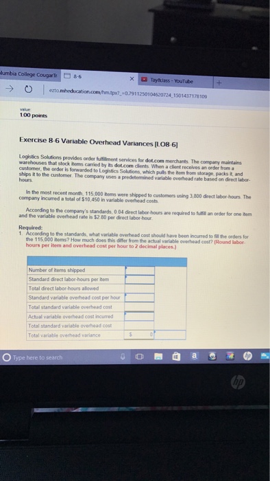 Solved Logistics Solution provides order fulfillment | Chegg.com