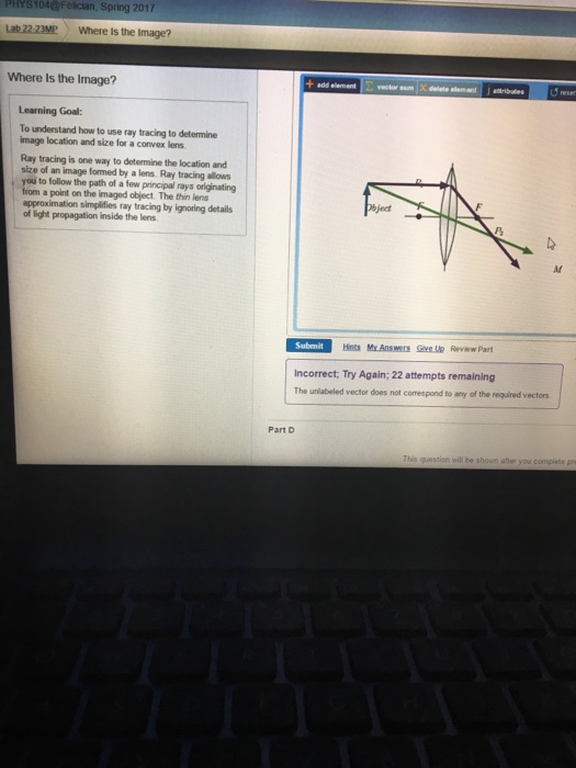 Solved To Understand How To Use Ray Tracing To Determine