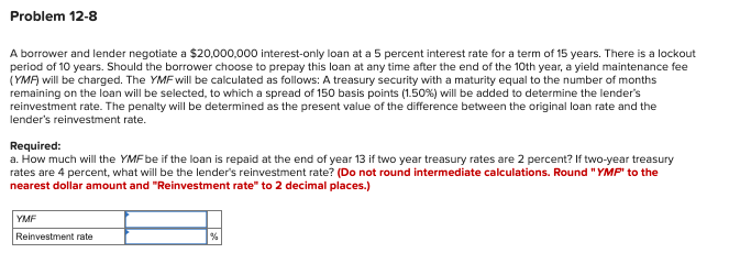 Solved A borrower and lender negotiate a $20,000,000 | Chegg.com