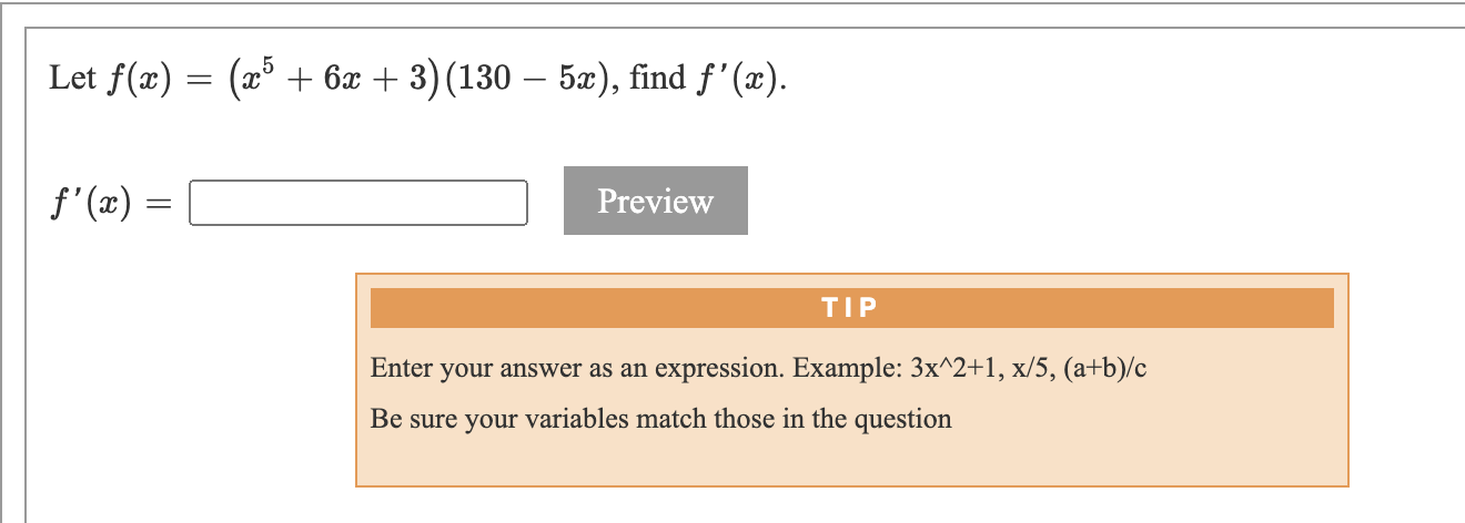 Solved Let f(x) = 4x2 6x + 3 9x2 + 5x 8 evaluate f'(2) at x | Chegg.com