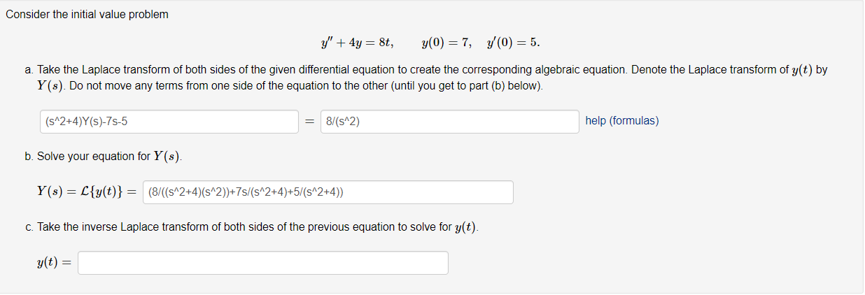 Solved Consider the initial value problem | Chegg.com