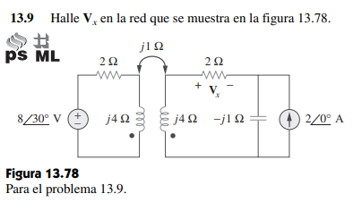 Solved 13.9 Find Vx in the network shown in Fig. 13.78. | Chegg.com