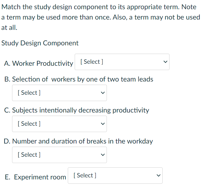 Solved The Hawthorne Works was a large Western Electric | Chegg.com