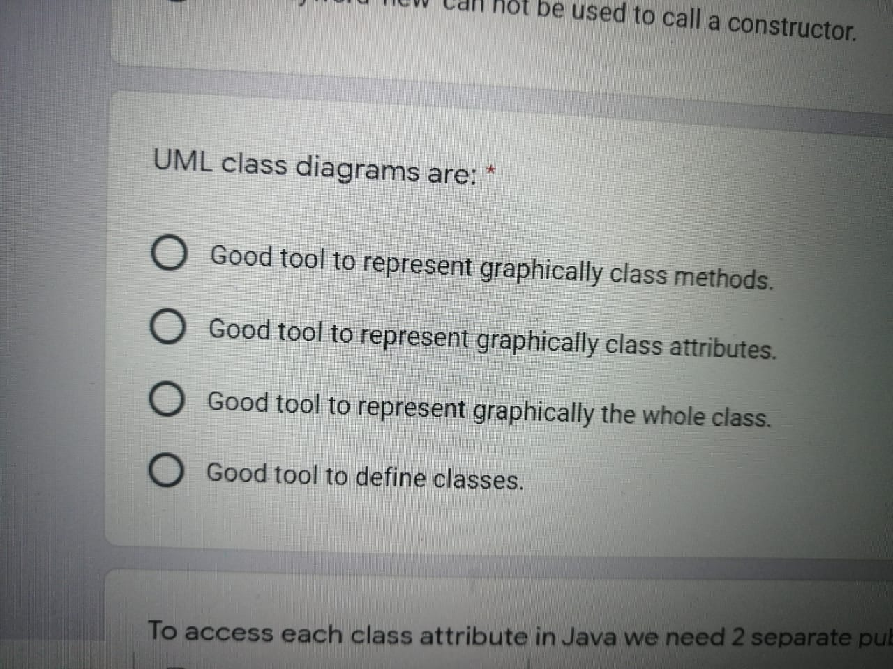 Solved We overload class constructors to: * Define classes | Chegg.com