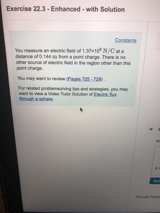 Solved Exercise 22.3-Enhanced with Solution Constants You | Chegg.com