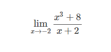 Solved limx→-2x3+8x+2 | Chegg.com