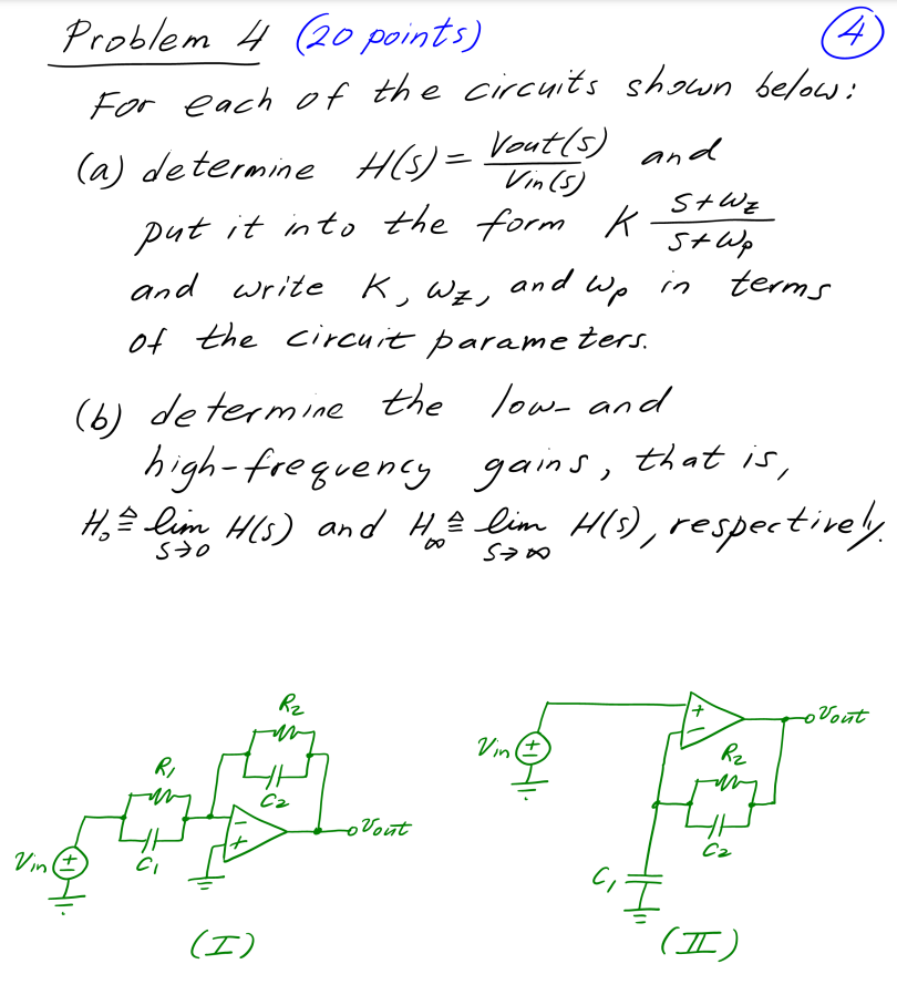 Solved This course is Introduction to Filter Synthesis for | Chegg.com
