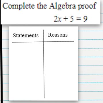 Solved I need the the statements and reasons. It is a | Chegg.com