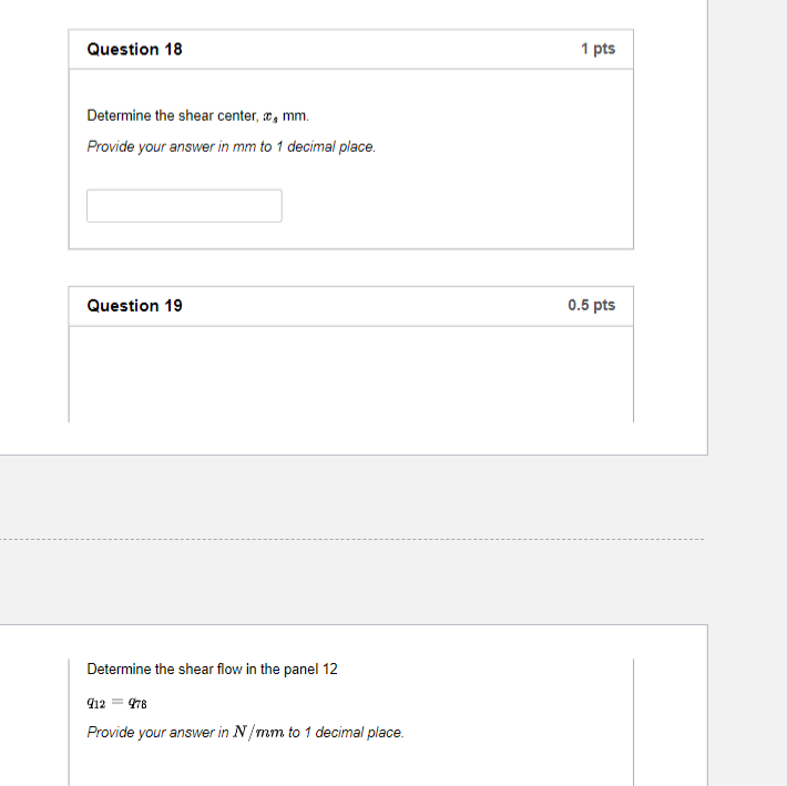Solved 2- the figure below shows a singly symmetric, | Chegg.com