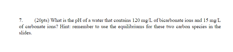 Solved 1. (5pts) What's the normality (N) for 3 M H2SO4 | Chegg.com