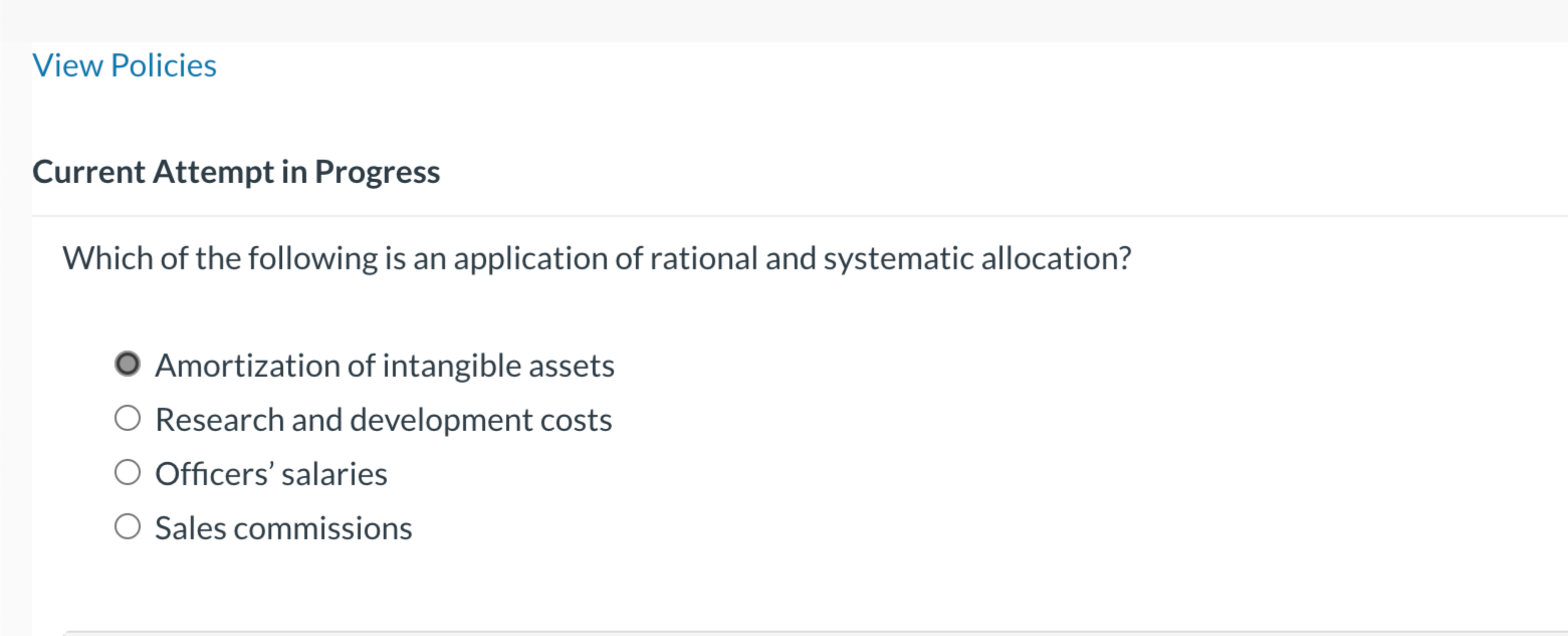 Solved View PoliciesCurrent Attempt in ProgressWhich of the | Chegg.com