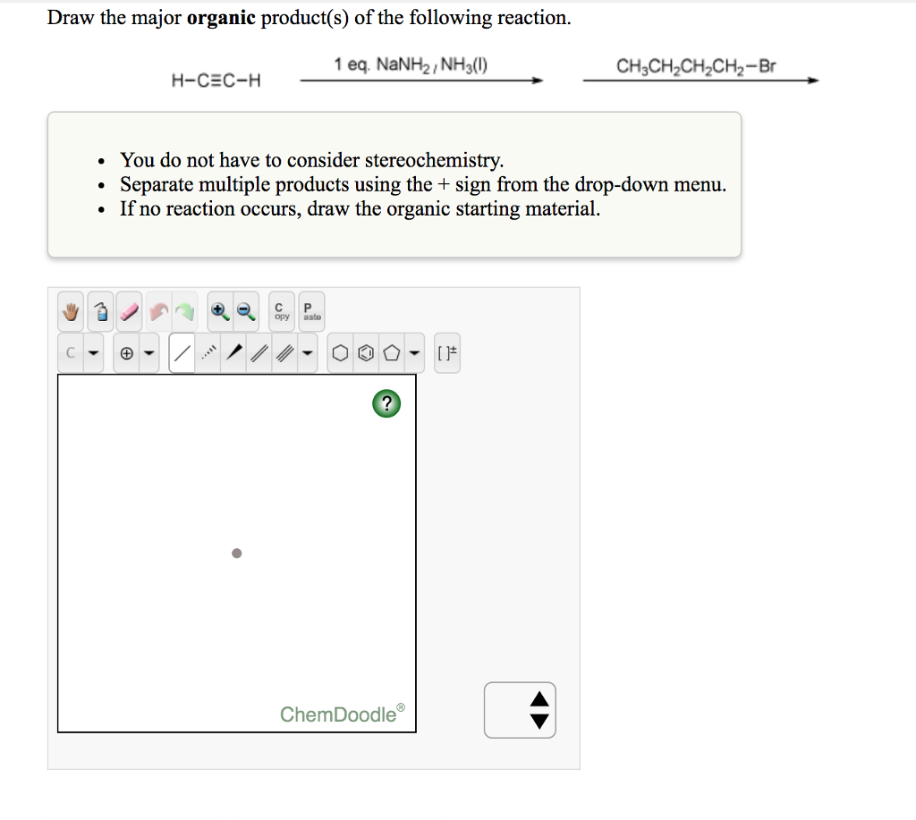 Solved Draw the product(s) of the following reactions CH3 | Chegg.com