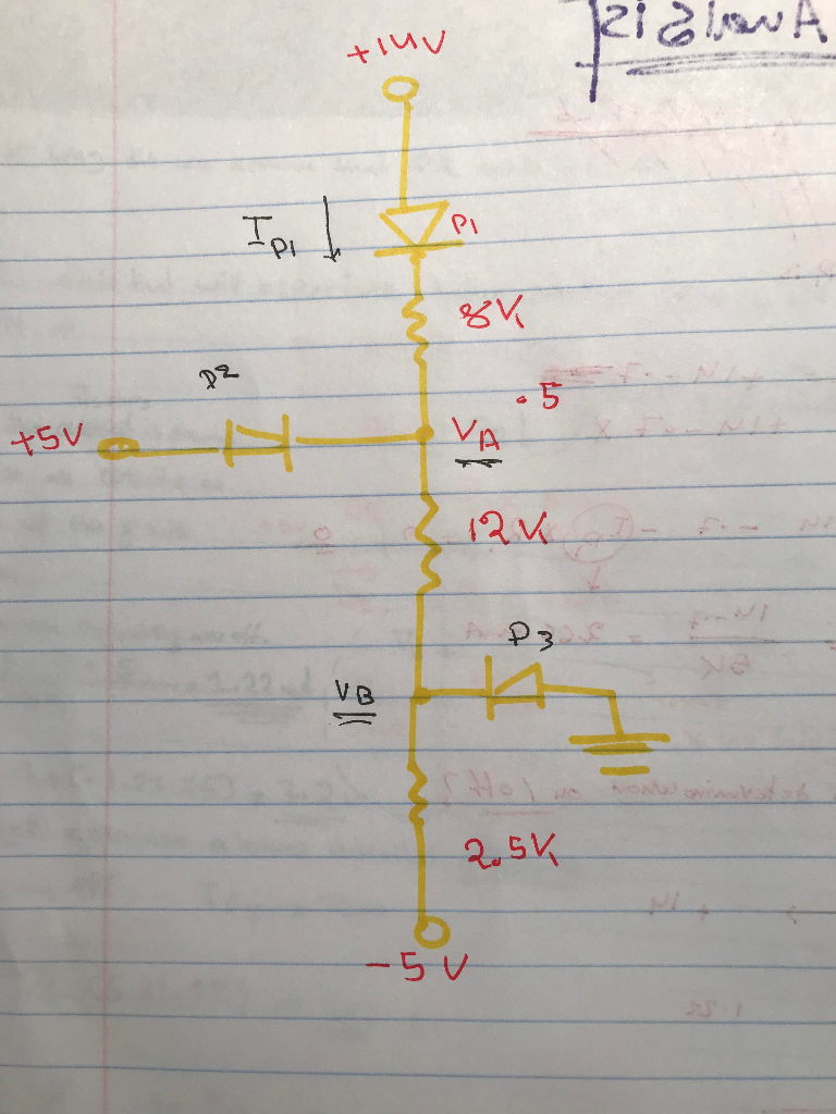 Solved Could you please solve this circuit? and explain when | Chegg.com