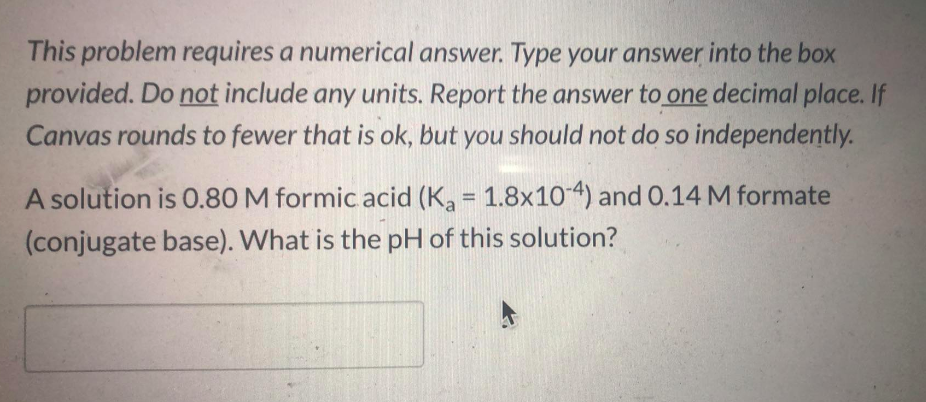 Solved This problem requires a numerical answer. Type your | Chegg.com